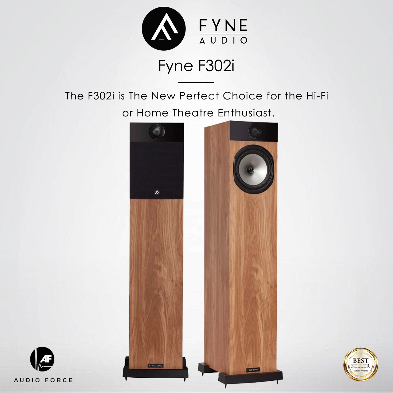 Fyne Audio F302i : The F302i is The New Perfect Choice for the Hi-Fi or Home Theatre Enthusiast ...